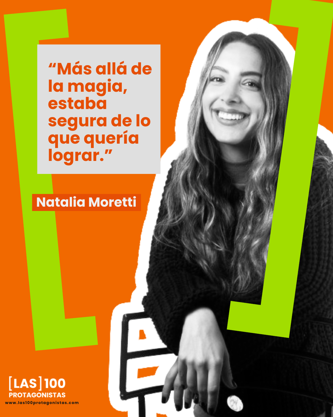 Tú me inspiras - Las 100 Protagonistas